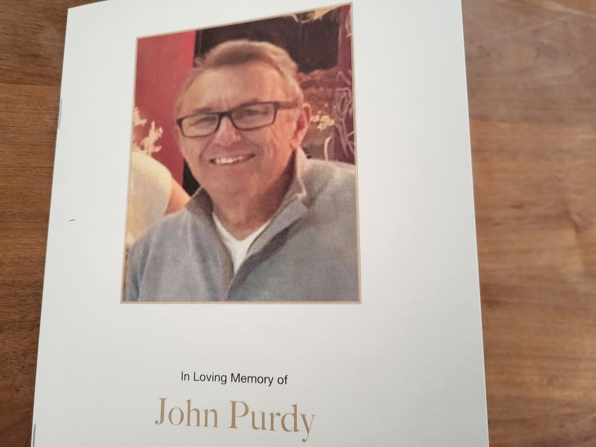 John Purdy: “He was in the fabric and the DNA of everything that ...